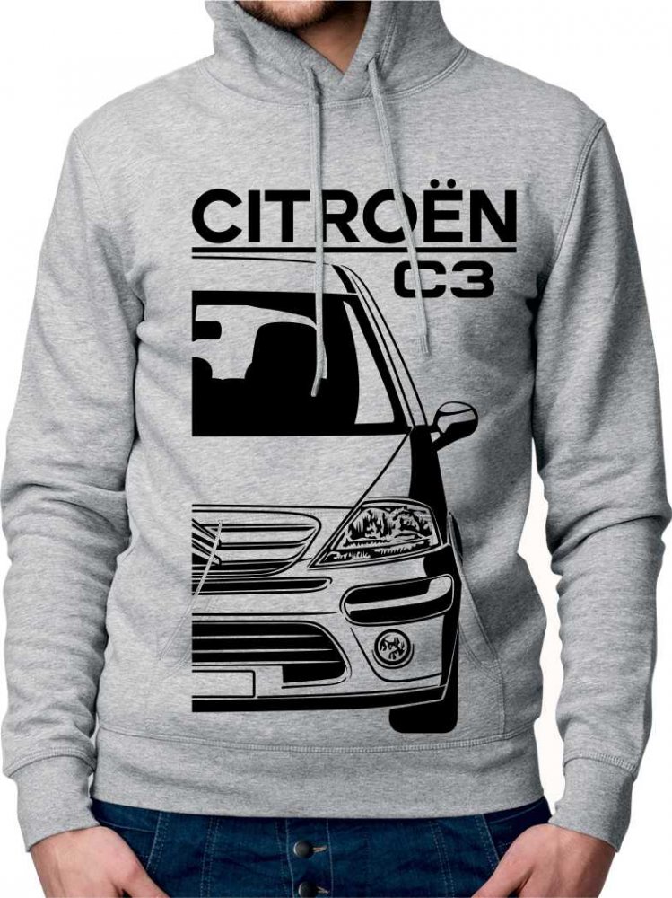 Sweat-shirt ur homme Citroën C3 1 | E8 Shop.fr