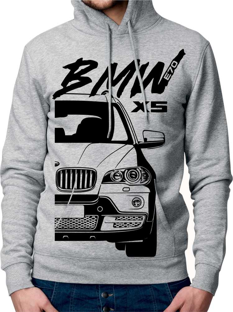 BMW X5 E70 Predfacelift Férfi Kapucnis Pulóve | E8 Shop.hu
