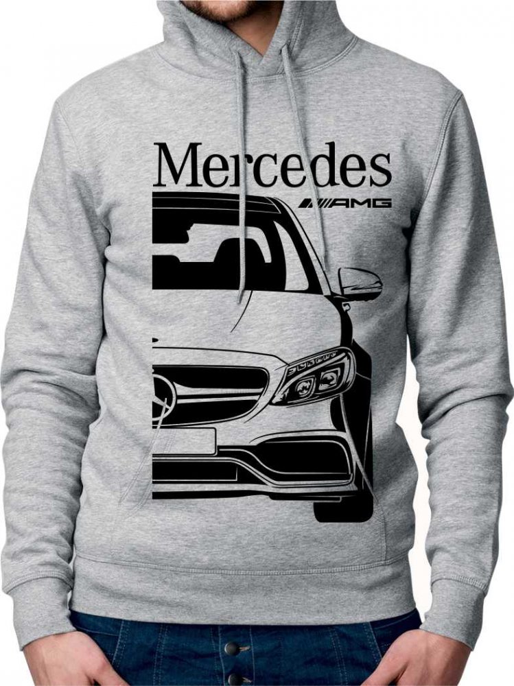 Mercedes AMG W205 Férfi Kapucnis Pulóve | E8 Shop.hu