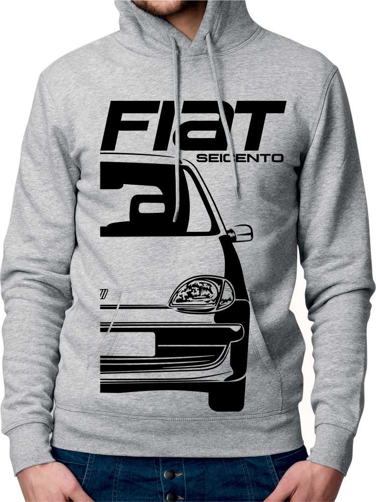 Fiat Seicento Férfi Kapucnis Pulóve | E8 Shop.hu