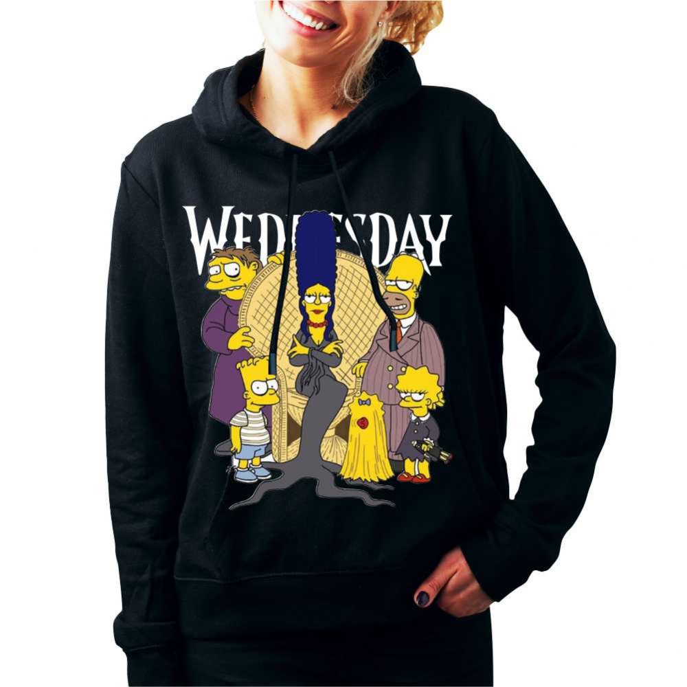 Wednesday Simpsons Dámská Mikina | E8 Shop.cz